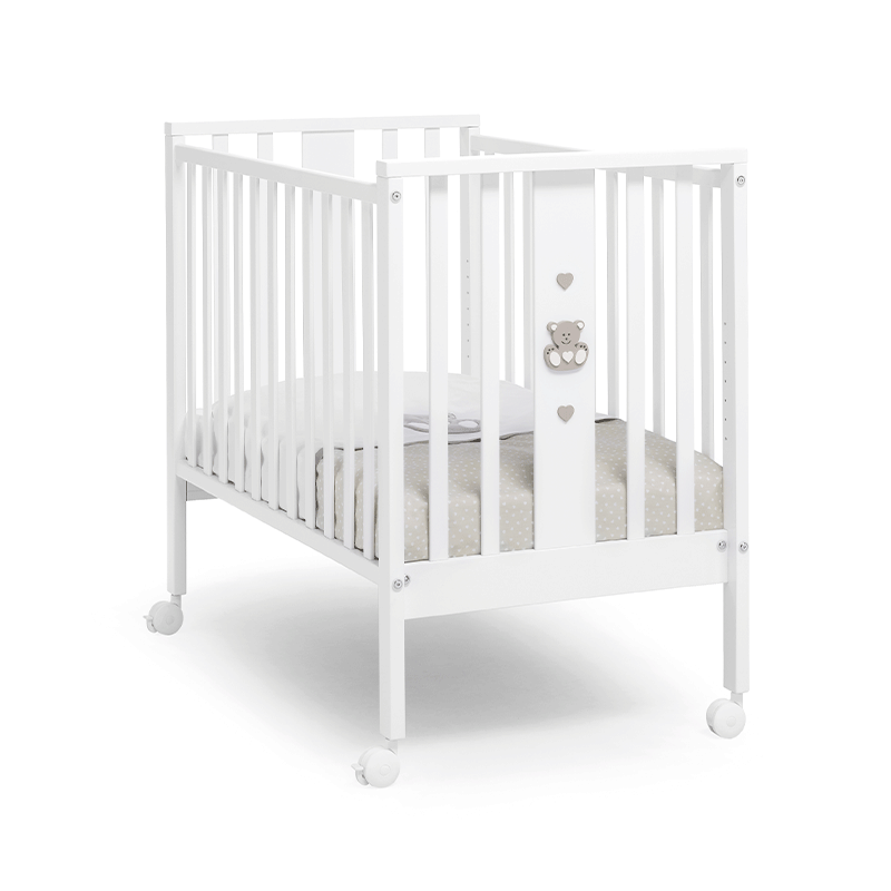 Patut Bebe Cosleeper lemn fag Mini Charly cu Saltea si Set de Pat ...